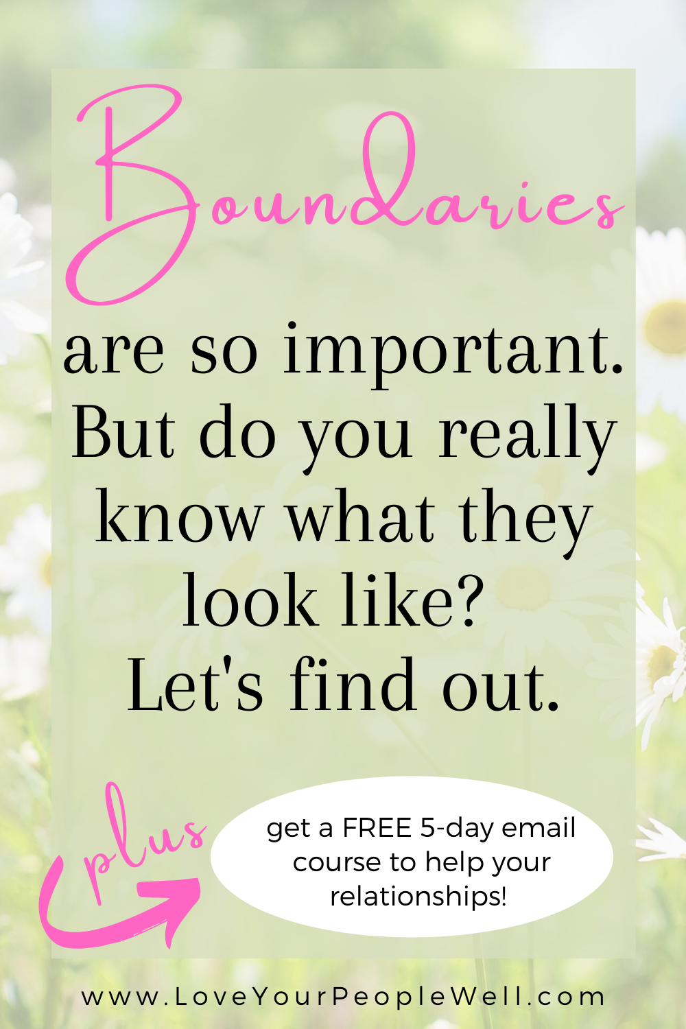 What comes up for you when I say the word... boundaries? // Episode 13 ...