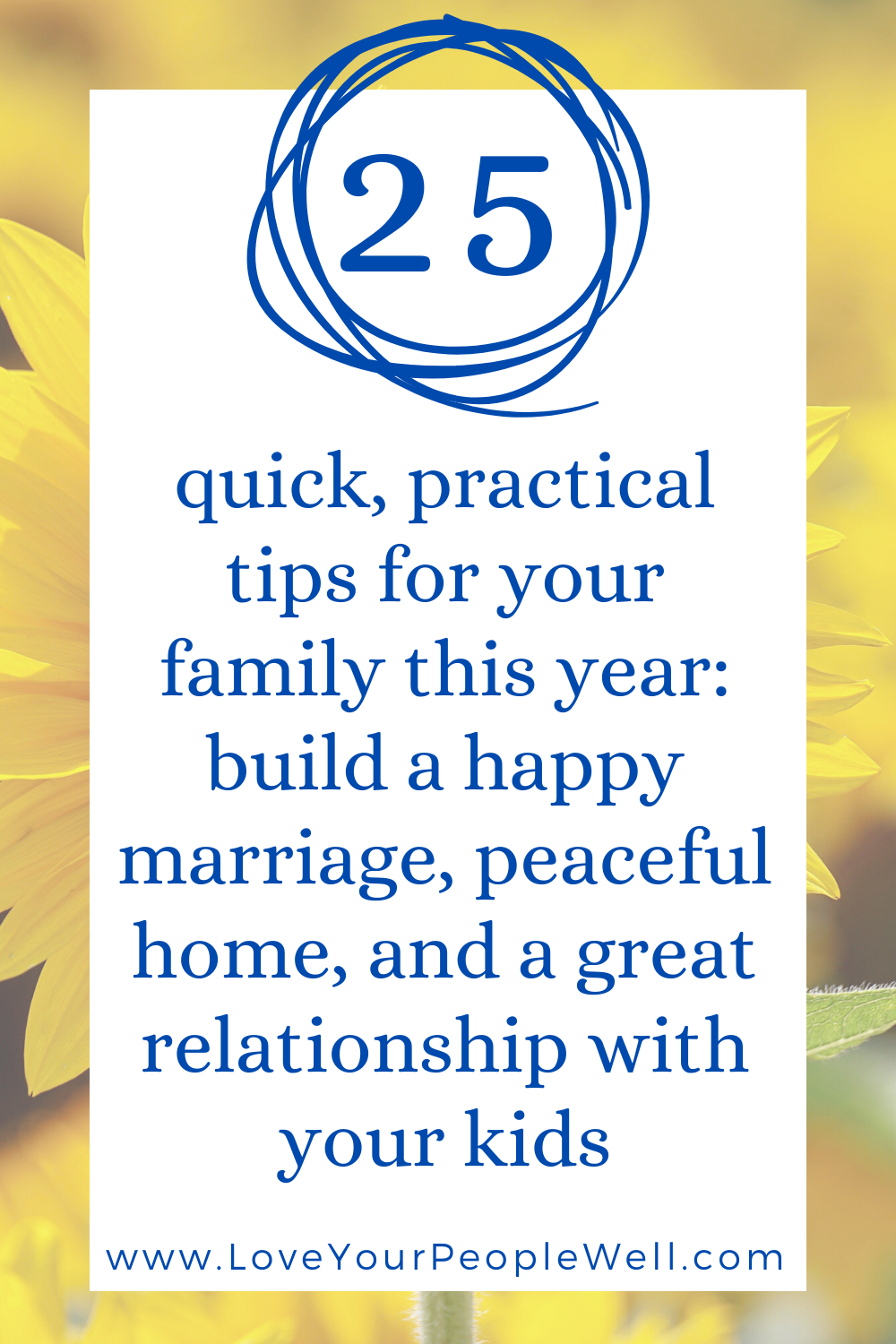 25 quick family tips for the busy Christian mom