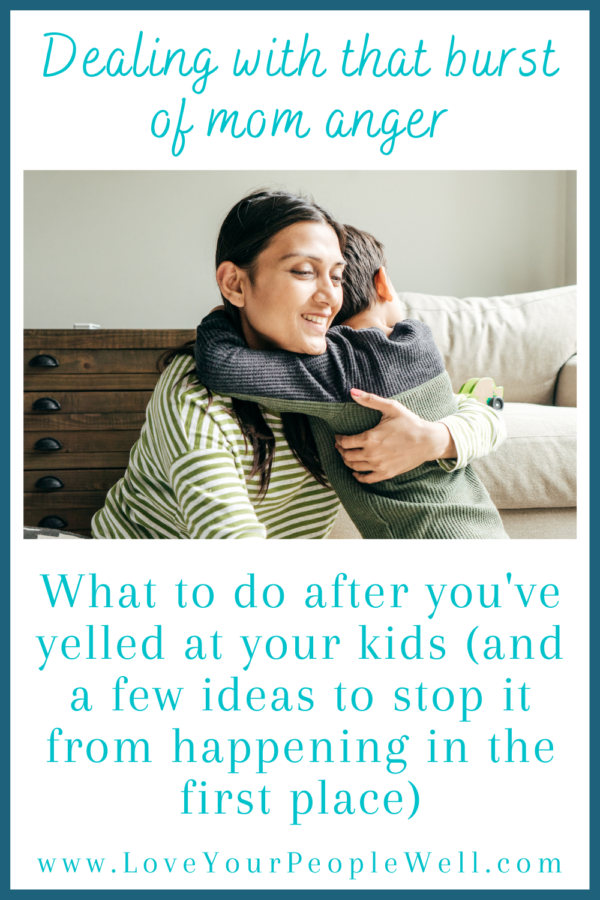 Dealing with mom anger: How to fix it after you've yelled at your kids