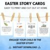Easter Story Cards Help You Keep It All About Jesus