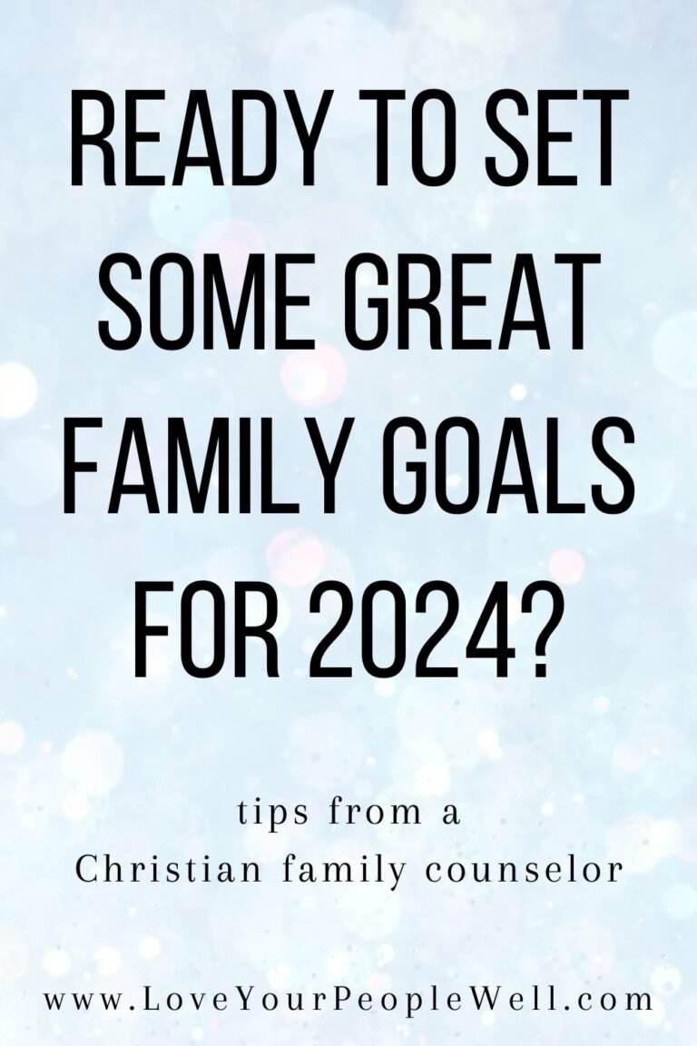 Ready To Set Some Great Family Goals For 2024?