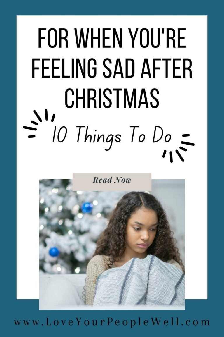 10 Important Things To Do When You're Sad After Christmas