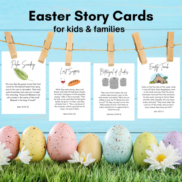 Easy Ways To Share The Easter Story With Preschoolers - Love Your ...