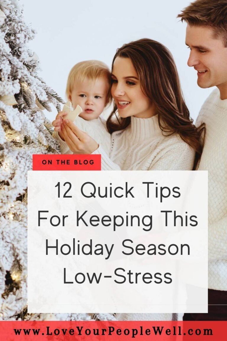 12 Quick Tips For Keeping This Holiday Season Low-Stress