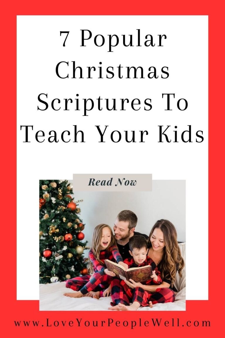 7 Popular Christmas Scriptures To Teach Your Kids